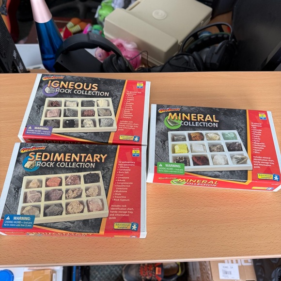 Other | Rock Collection Set With Igneous Sedimentary And Mineral ...